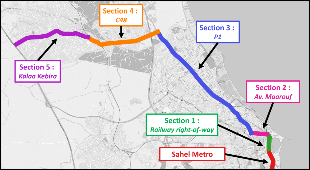 Prolongement du métro du Sahel - Ingenius